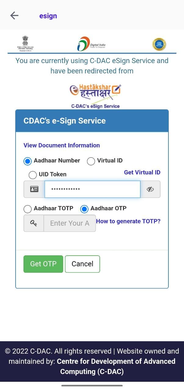 Digitally Sign or e-Sign your documents in DigiLocker – Blog DigiLocker