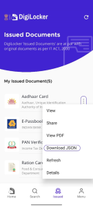 Download or Share Issued Document Using DigiLocker – Blog DigiLocker