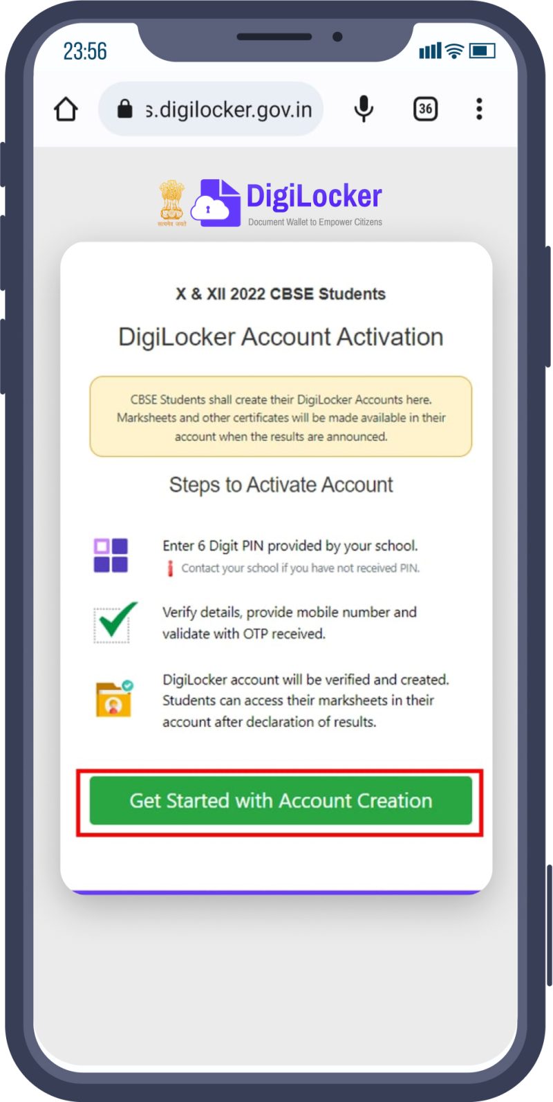 Going Digital: A Step-by-Step Guide to Activate Your CBSE Class X and XII DigiLocker Account for ...
