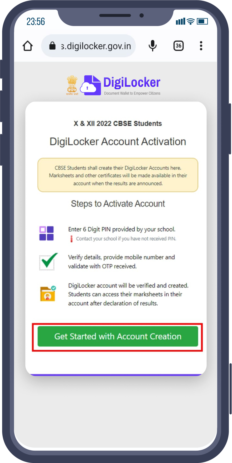 Going Digital: A Step-by-Step Guide to Activate Your CBSE Class X and XII DigiLocker Account for ...